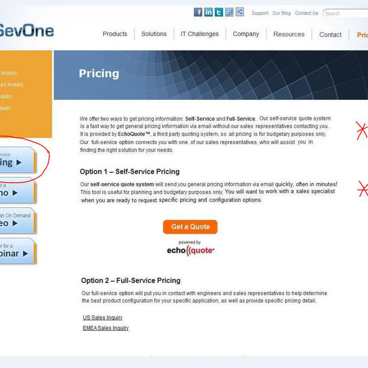 SevOne - Capture Quality B2B Leads From Your Current Website